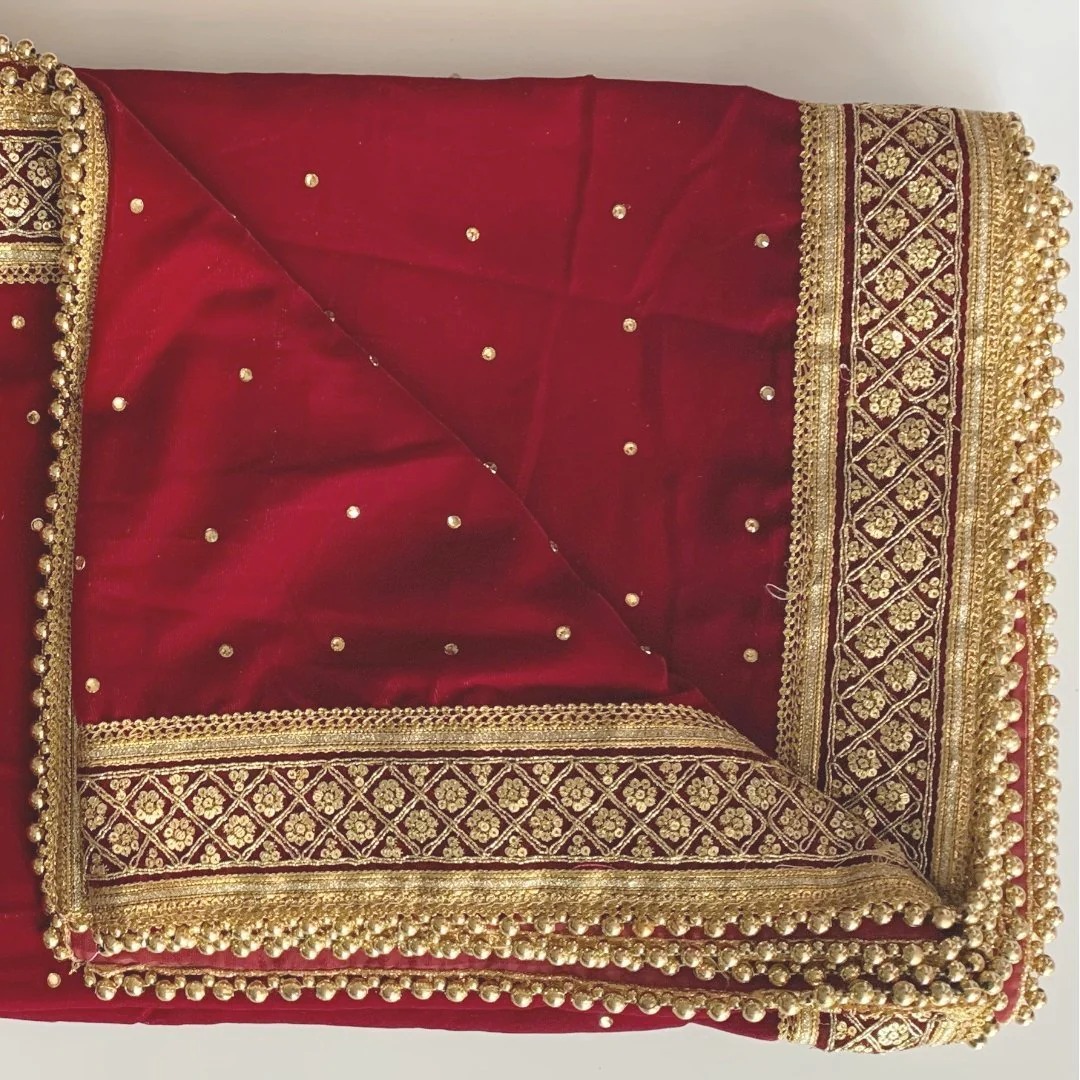 Unveiling the Beauty: 15 Bridal Chunri Styles - mehkan.com
